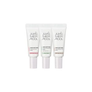 skin setting tone base 3 mini trial set (tone correcting+tone up+tone balancing) 5ml 3pcs