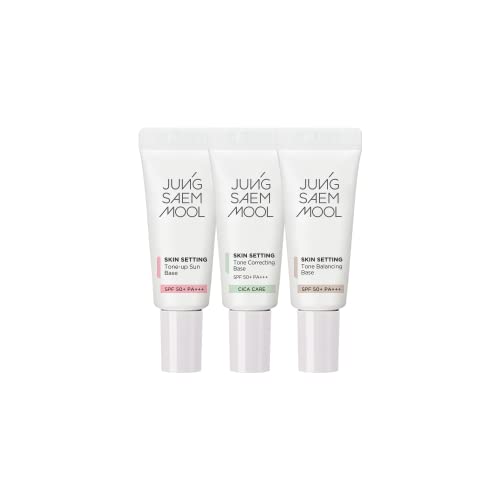 Skin Setting Tone Base 3 Mini Trial Set (Tone Correcting+Tone up+Tone Balancing) 5ml 3pcs