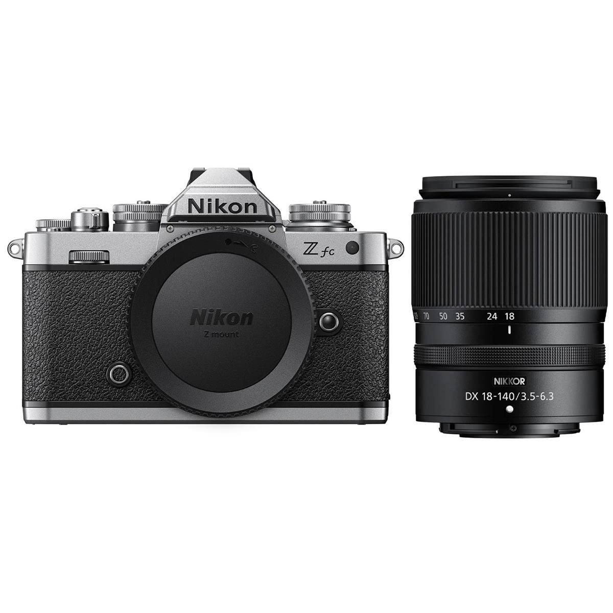 Nikon Z fc DX-Format Mirrorless Camera with NIKKOR Z DX 18-140mm f/3.5-6.3 VR Lens