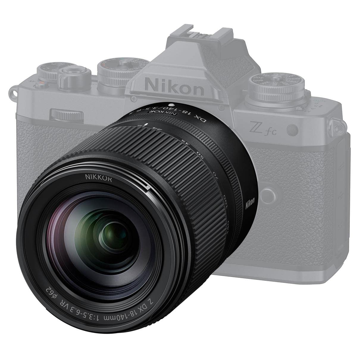 Nikon Z fc DX-Format Mirrorless Camera with NIKKOR Z DX 18-140mm f/3.5-6.3 VR Lens