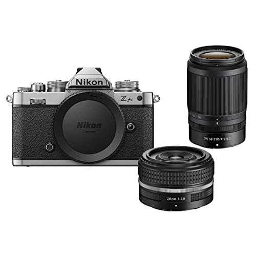 Nikon Z fc DX-Format Mirrorless Camera with NIKKOR Z 28mm f/2.8 (SE) Lens and Z DX 50-250mm f/4.5-6.3 VR Lens