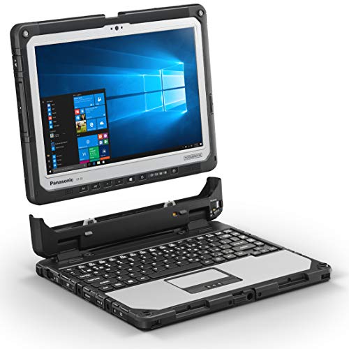 Panasonic Toughbook CF-33 2-in-1 detachable notebook i5-7300U 8GB RAM 256GB SSD Windows 10 12.0-inch QHD 2160 √ó1440 Webcam (Renewed)