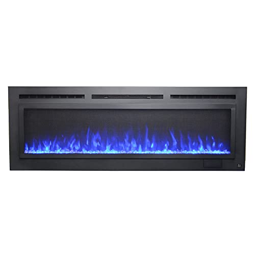 Touchstone Sideline® Anti-Glare Screen-Front 60" 80047 Electric Fireplace