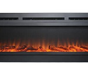 Touchstone Sideline® Anti-Glare Screen-Front 60" 80047 Electric Fireplace