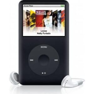 original appleipod compatible for mp3 mp4 player apple ipod 80gb classic 7th generation- black