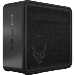 Newest Intel NUC 9 NUC9i7QNX Ghost Skull Canyon Extreme Gaming Box Elite Mini Business Desktop (Intel 6-Core i7-9750H, 32GB RAM, 1TB PCIe SSD) 2 x Thunderbolt, WiFi 6, HDMI, Windows 10 Pro, IST Cable