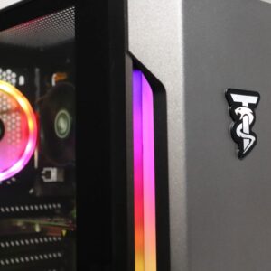 ViprTech Plus Gaming PC Desktop Computer - Intel Core i7 (8-Core), AMD Radeon R7 250 2GB, 8GB RAM, 500GB HDD, WiFi, RGB Lighting, 1 Year Warranty, USA Built