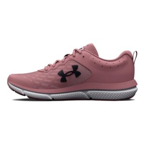 under armour women's charged assert 10 d, (600) pink elixir/pink elixir/black, 8, us