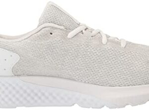 Under Armour Women's Charged Rogue 3 Knit, (102) White/Gray Mist/Iridescent, 8.5, US