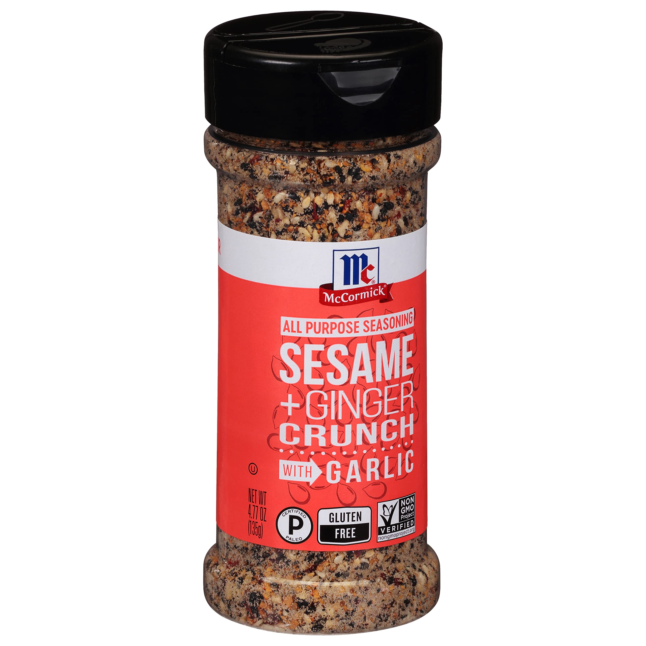 McCormick Sesame and Ginger Crunch with Garlic All Purpose Seasoning, 4.77 oz