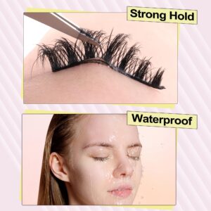 20 Pairs Lashes False Eyelashes Natural Look Wispy Cat Eye Mink Lashes Fluffy D Curl Fake Eye Lashes 3D Dramatic Long Thick Russian Strip Lashes Pack by Mavphnee