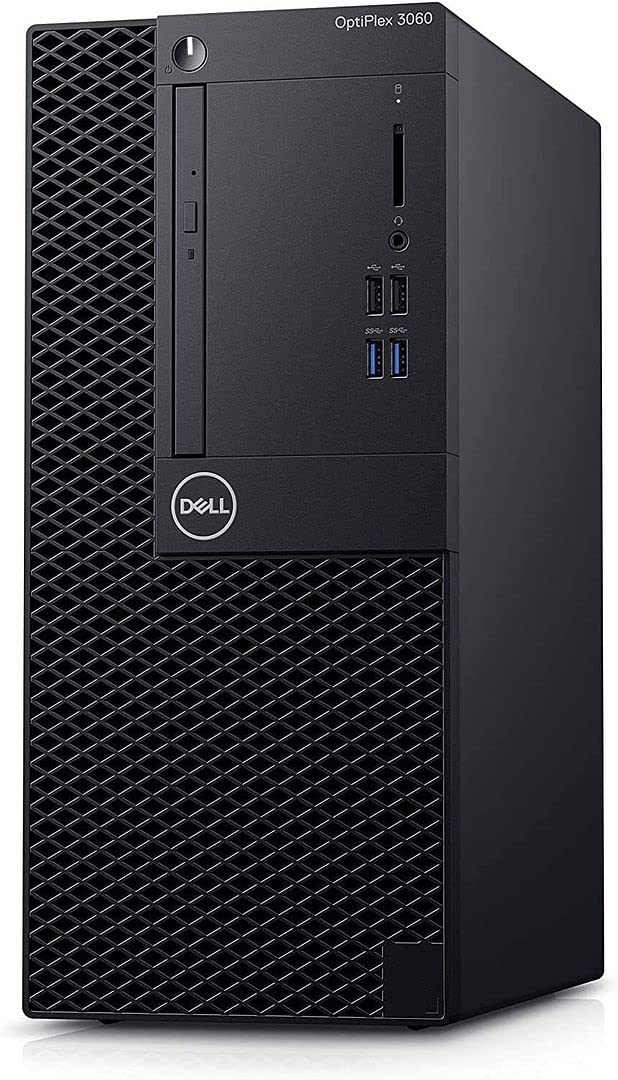 Dell OptiPlex 3060 Mini Tower Computer PC Desktop,Intel Hexa Core i5-8500 3.0GHz up to 4.10GHz,32GB DDR4 Ram 512GB NVMe M.2 SSD+1TB HDD, Built-in WIFI,Windows 11 Pro,Wireless Keyboard & Mouse(Renewed)