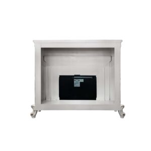 Picardy Fireplace in Antique Pearl Finish