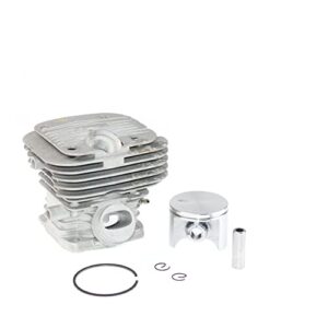 YOOKAI Cylinder Piston Kit for Makita Chainsaw DCS3500 DCS3501 CL350 EA3500F EA3501F MDE350 MDE354 MEA3500M MEA3500MR MEA3500L MEA3500LR PN 195 131 200 194 131 200 194 131 201 195 131 201