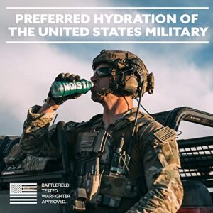 HOIST Premium Military Hydration Electrolyte Drink, Powerful IV-Level Hydration, Clinically Proven Performance Drink, Blue Raspberry, 16 Fl Oz (Pack of 12)