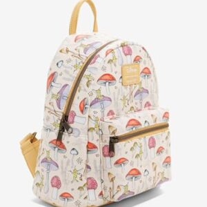 Loungefly Disney Peter Pan Tinker Bell Mushroom Mini Backpack