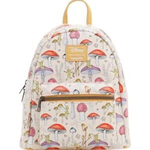 Loungefly Disney Peter Pan Tinker Bell Mushroom Mini Backpack