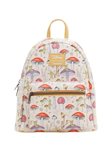 Loungefly Disney Peter Pan Tinker Bell Mushroom Mini Backpack