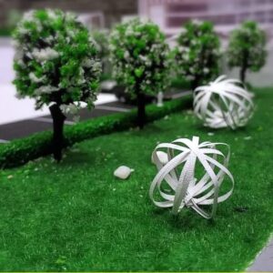 NWFashion 6 X 125ml 5MM Static Grass Dressing Tree Flower Scatter Flock Scenery Materials