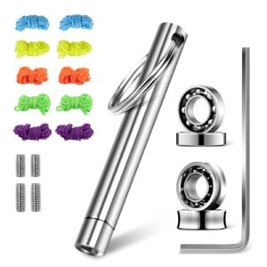 yoyo bearing pack, yoyo replacement - unresponsive yoyo bearing + narrow c responsive bearing + 10 pcs yoyo strings + axle (10mm) + axle (12mm) + yoyo bearing remover tool + mini allen wrench