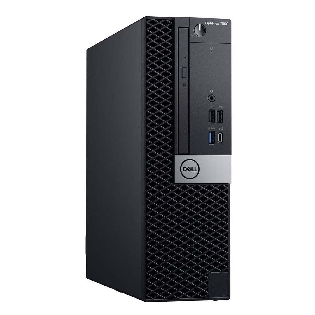 DELL Optiplex 7060 SFF Desktop Computer PC | Intel 8th Gen i5-8500 (6 Core) | 16GB DDR4 Ram New 1TB NVMe M.2 SSD | Built-in WiFi & Bluetooth | Windows 11 Pro | Wireless Keyboard & Mouse(Renewed)