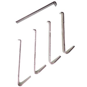 NoDamageHooks The Original for Fiber Cement Board siding ONLY! (4 Hooks and 1 Tool). Patented and Made in The USA. Also Available in 8 and 12 Packs.