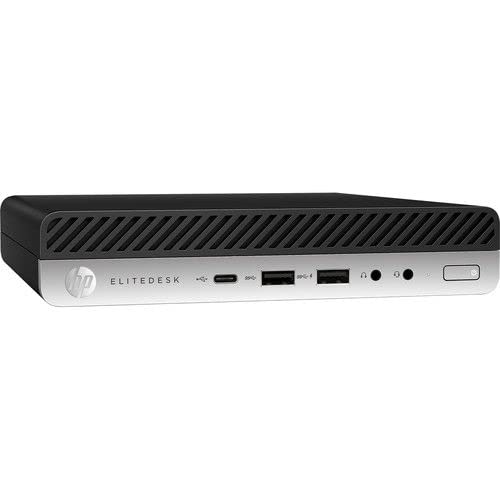 HP 800 G4 Mini Desktop Intel i7-8700T UP to 4.00GHz 16GB DDR4 128GB SSD + New 1TB NVMe SSD Built-in Wi-Fi BT Dual Monitor Support Wireless Keyboard and Mouse Win11 Pro (Renewed)