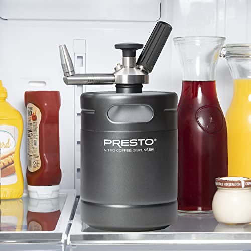 Presto 02939 Cold Brew Nitro Coffee Dispenser, 48 ounces