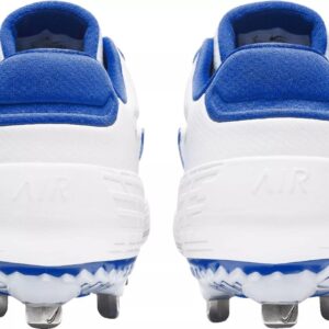 Nike Women's Zoom Hyperdiamond 3 Elite CS Softball Cleat (10, White/Game Royal-White)