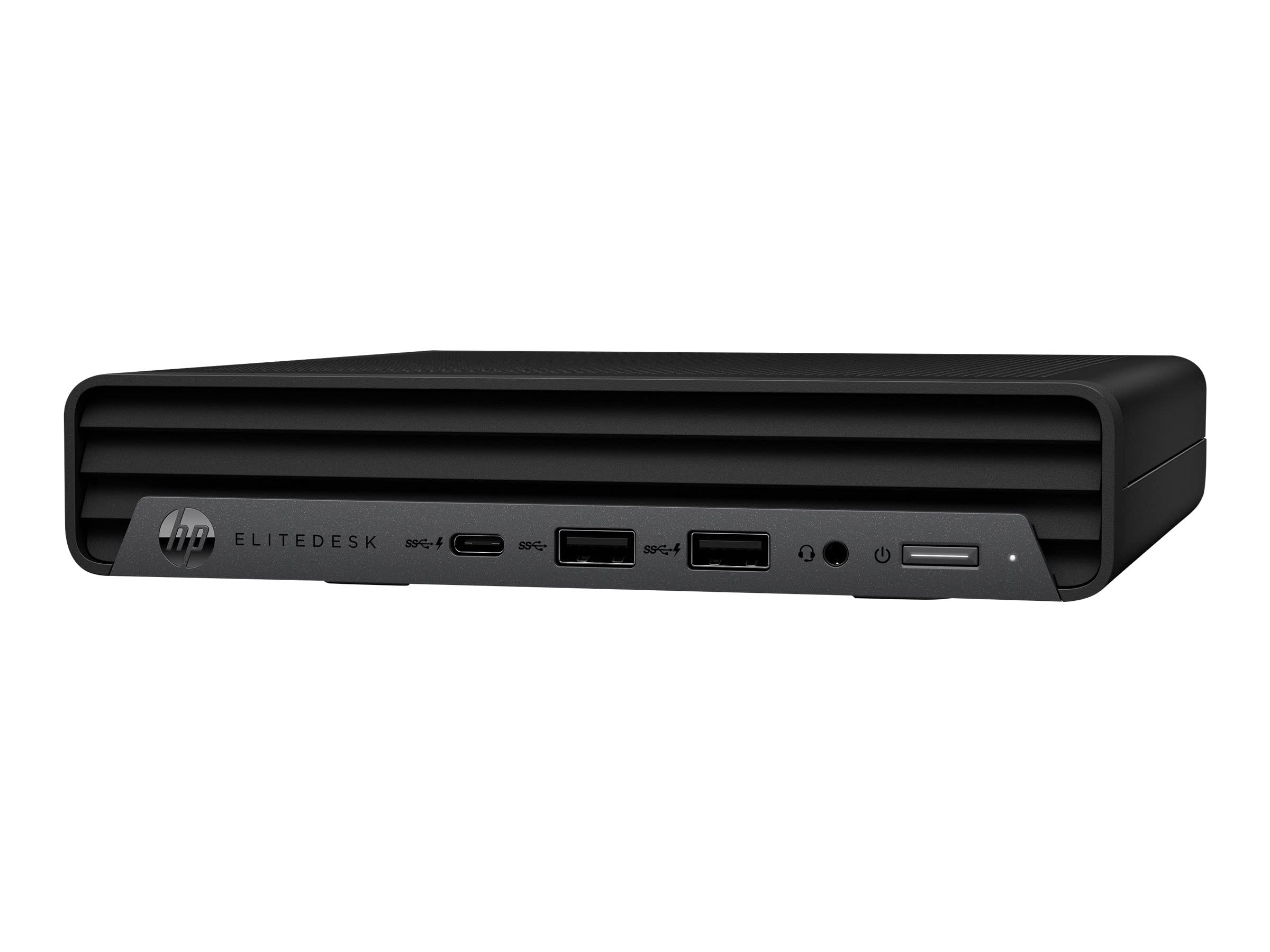 HP EliteDesk 800 G6 Desktop Computer - Intel Core i5 10th Gen i5-10500T Hexa-core (6 Core) 2.30 GHz - 16 GB RAM DDR4 SDRAM - 256 GB NVMe M.2 PCI Express SSD - Desktop Mini - Black