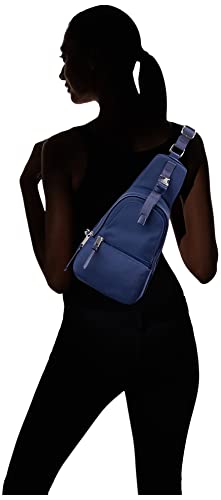 Calvin Klein Shay Organizational Sling Backpack, Medieval Blue,One Size