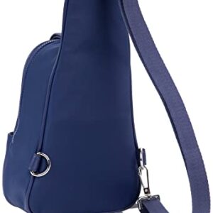 Calvin Klein Shay Organizational Sling Backpack, Medieval Blue,One Size