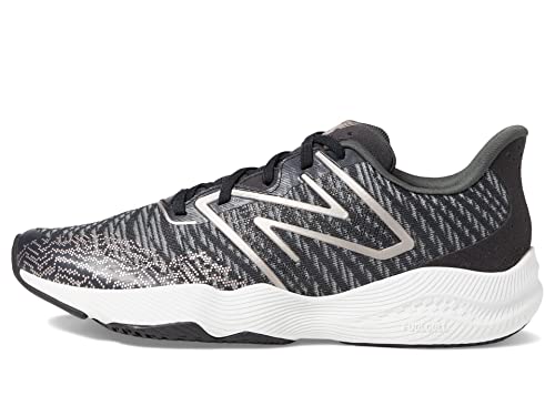 New Balance Women's FuelCell Shift TR V2 Cross Trainer, Black/Harbor Grey/Champagne Metallic, 8.5