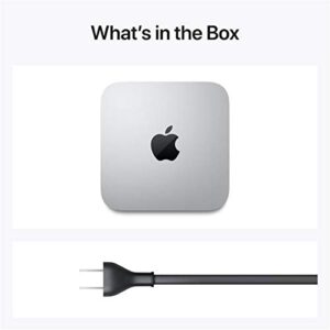 Late 2020 Apple Mac Mini with M1 Chip with 8-Core CPU and 8-Core GPU, (16GB RAM, 512GB SSD) - Silver (Renewed)