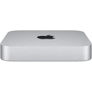 Late 2020 Apple Mac Mini with M1 Chip with 8-Core CPU and 8-Core GPU, (16GB RAM, 512GB SSD) - Silver (Renewed)