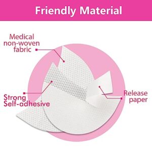 TailaiMei 300 Pcs Eyeshadow Shields, Eyeshadow Stencil for Prevent Makeup Residue, Lint Free Gel Pad for Eyeliner, Eyelash Extensions and Lip Makeup