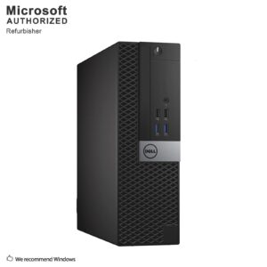 Dell OptiPlex 5040 SFF High Performance Business Desktop Computer, Intel Core i3-6100 3.7GHz, 8G DDR3L, 256G SSD, WiFi, BT, 4K Support, DP, HDMI, Win 10 Pro 64 English/Spanish/French(Renewed)