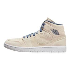 jordan womens air jordan 1 mid wmns dm9126 104 sanddrift - size 8w