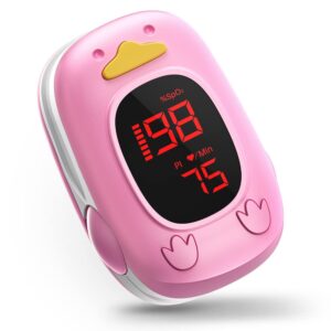 baby pulse oximeter for kids-pulse oximeter fingertip bluetooth baby oxygen monitor infant spo2 pulse monitor,compatible with ios android,suitable for children infant kids baby