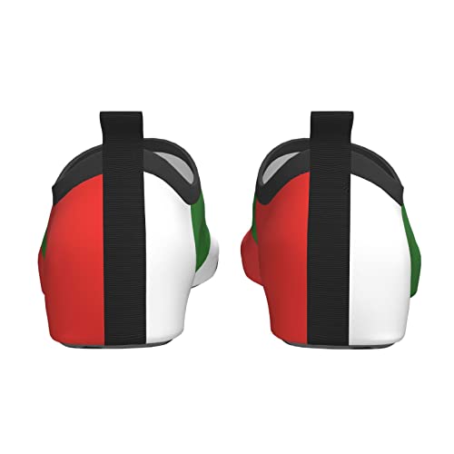 Palestinian Flag Water Shoes Outdoor Exercise Water Shoes Adult Water Shoes Necessities for Men Women Water Games Black