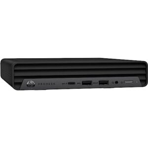 hp business desktop prodesk 600 g6 desktop computer - intel core i5 10th gen i5-10500t hexa-core (6 core) 2.30 ghz - 16 gb ram ddr4 sdram - 256 gb nvme m.2 pci express ssd - desktop mini - black