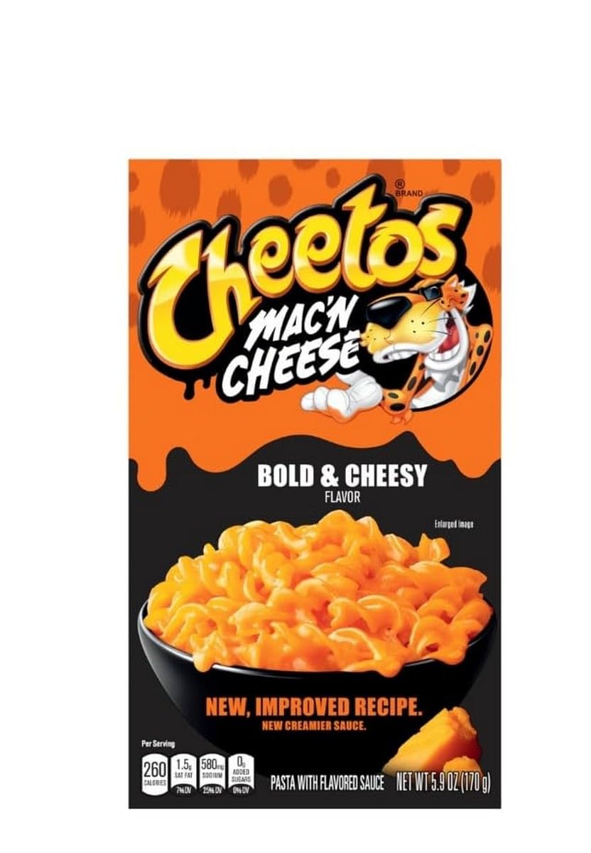 Cheetos Mac & Cheese Bold & Cheesy 5.9oz Boxes (Pack of 12)