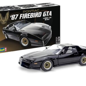 Revell 14535 '87 Pontiac Firebird GTA 1:16 Scale 144-Piece Skill Level 5 Model Car Building Kit White