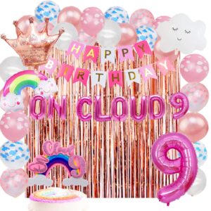 pink on cloud 9 th birthday