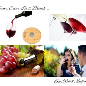 WINE ACCESSORIES FOR WINE LOVERS - Drink Glass Covers (4) - Beverage Covers to Keep Bugs Out - Coverware Drink Tops - Wine Glass Topper Ventilated