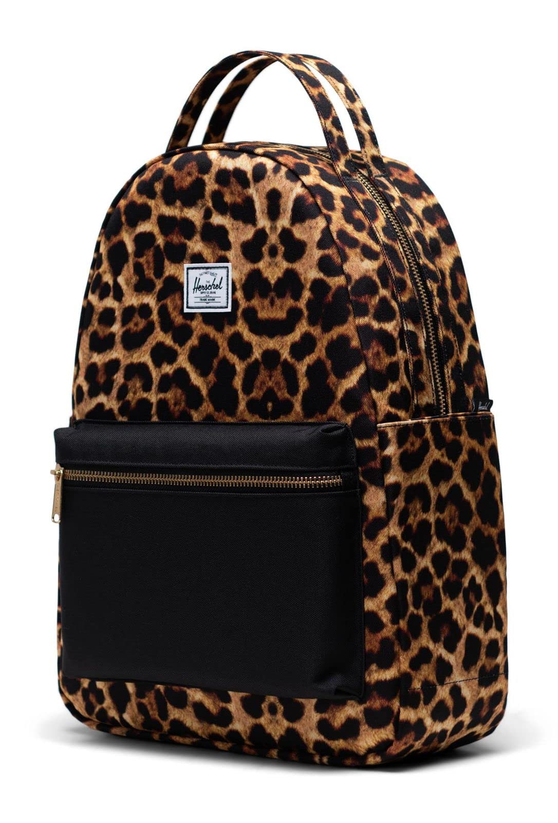 Herschel Supply Co. Nova Mid-Volume Leopard Black One Size