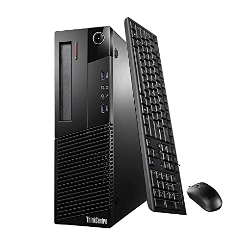 Lenovo ThinkCentre SFF Desktop Computer i7 up to 3.9GHz, 16GB RAM, New 1TB SSD, WiFi, Keyboard & Mouse, Windows 10 Pro (Renewed)