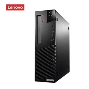 Lenovo ThinkCentre SFF Desktop Computer i7 up to 3.9GHz, 16GB RAM, New 1TB SSD, WiFi, Keyboard & Mouse, Windows 10 Pro (Renewed)