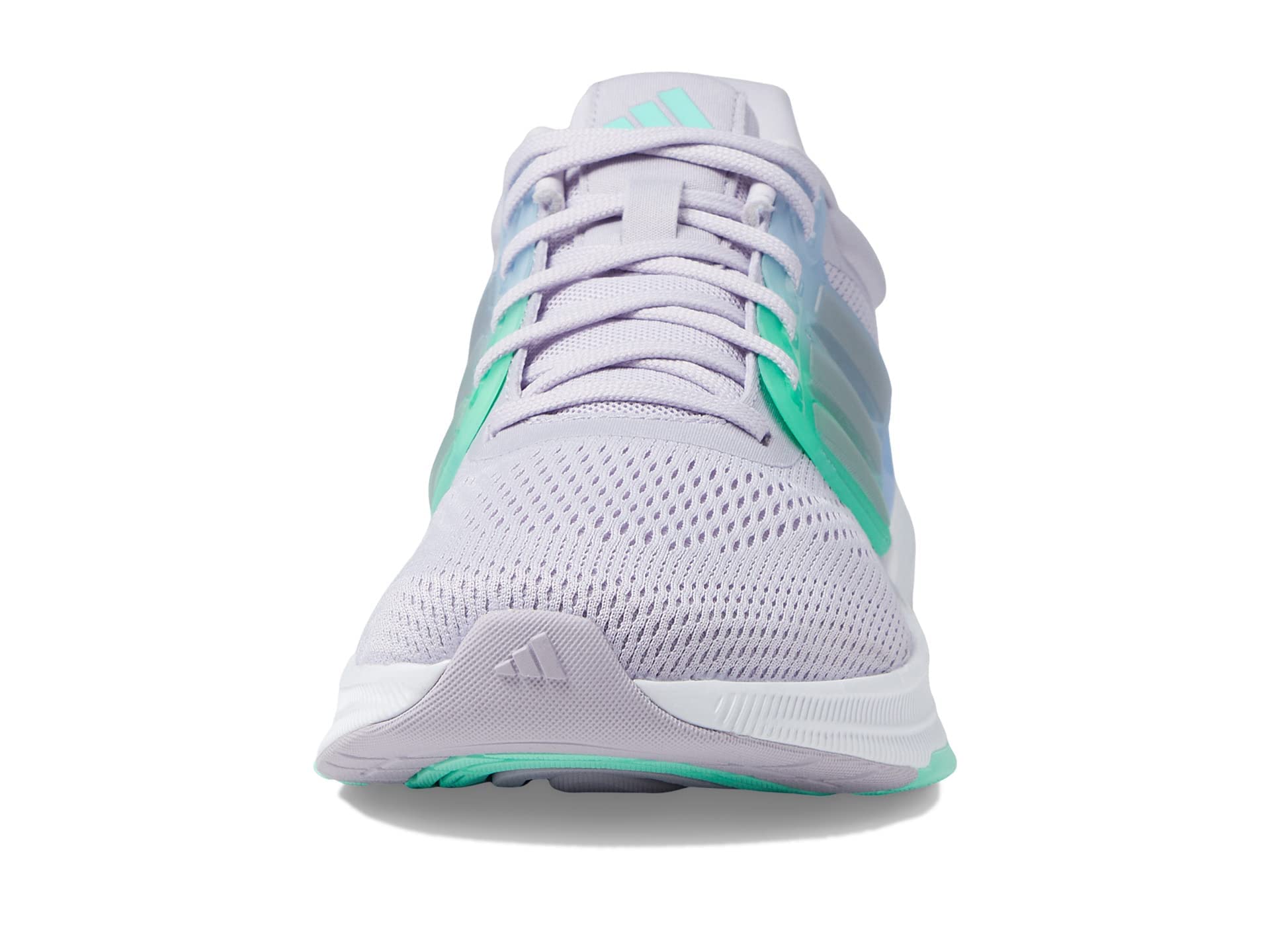 adidas Women's Ultrabounce Sneaker, Silver Dawn/Silver Metallic/Pulse Mint, 9