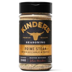 kinder's prime steak with black garlic & truffle seasoning (7.9 ounce)